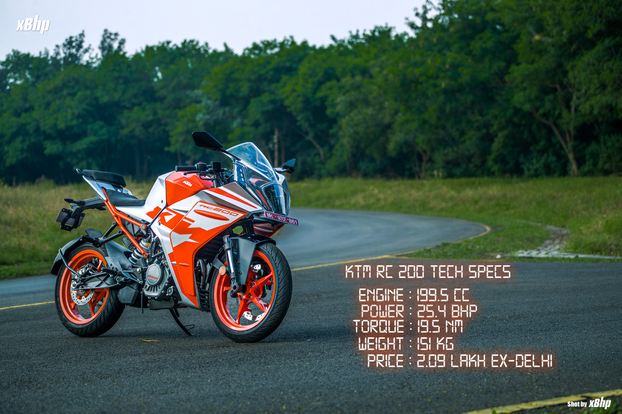2022 KTM RC 200 - First Ride Review - xBhp Machines