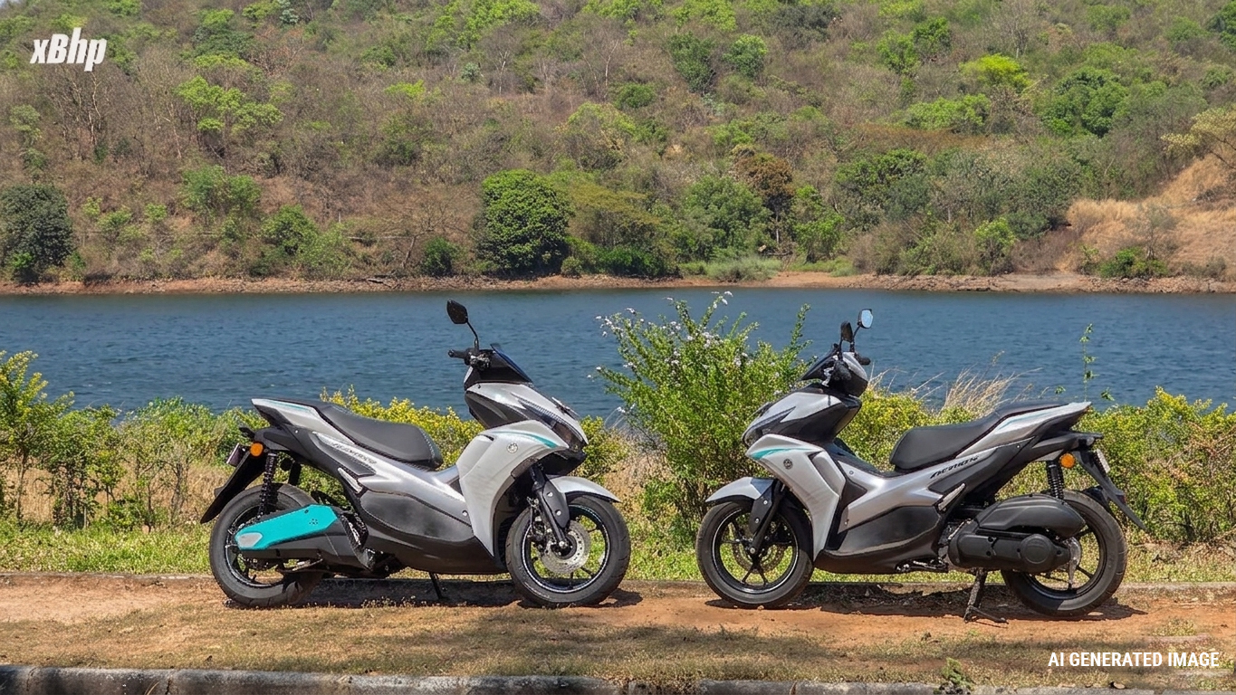Yamaha Aerox E First Ride Review - xBhp Machines