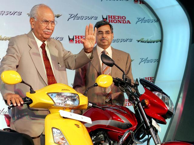 Brijmohan Lal Munjal Hero Group founder passed away