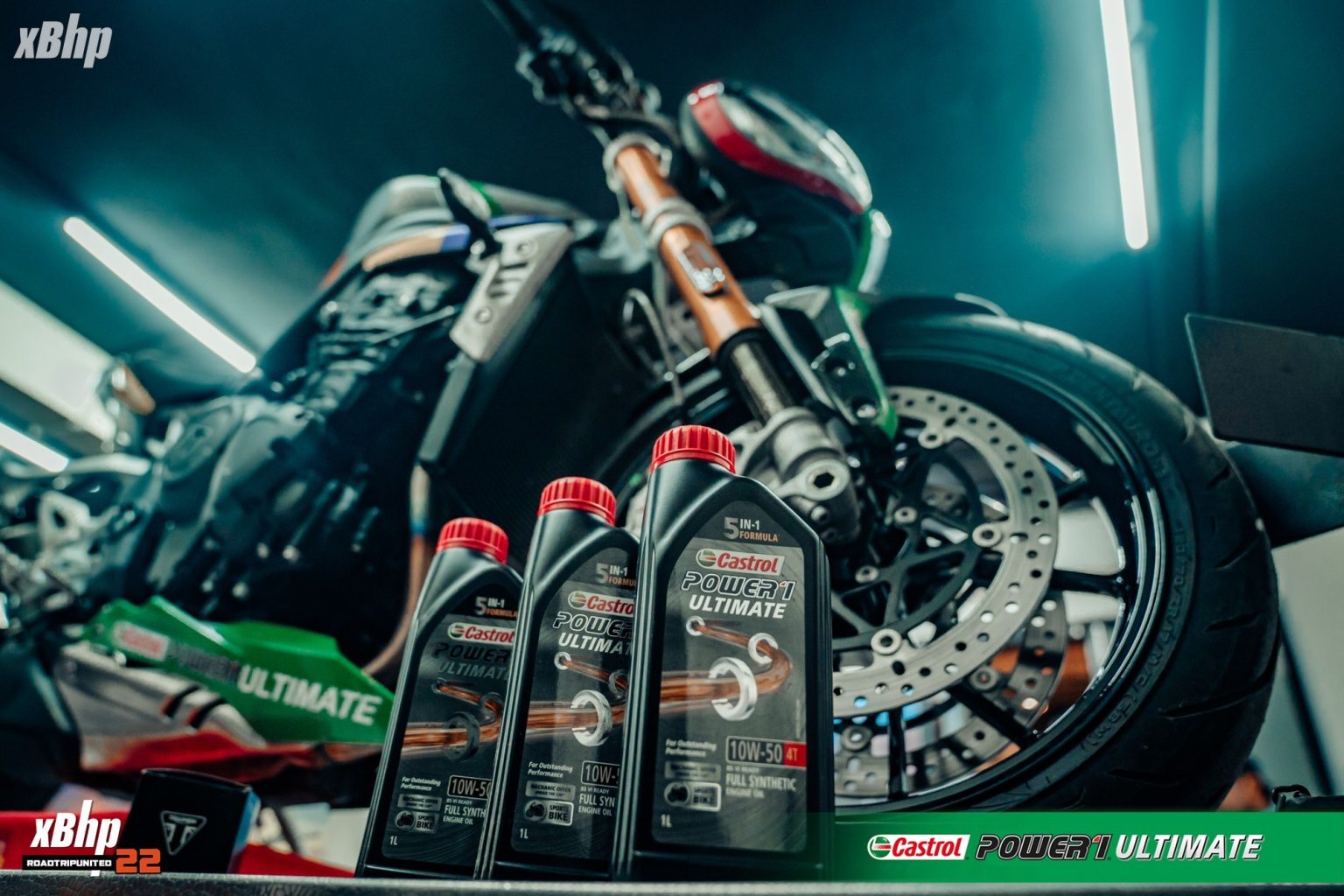 Triumph'ant Triples with Castrol POWER1 ULTIMATE - xBhp.com