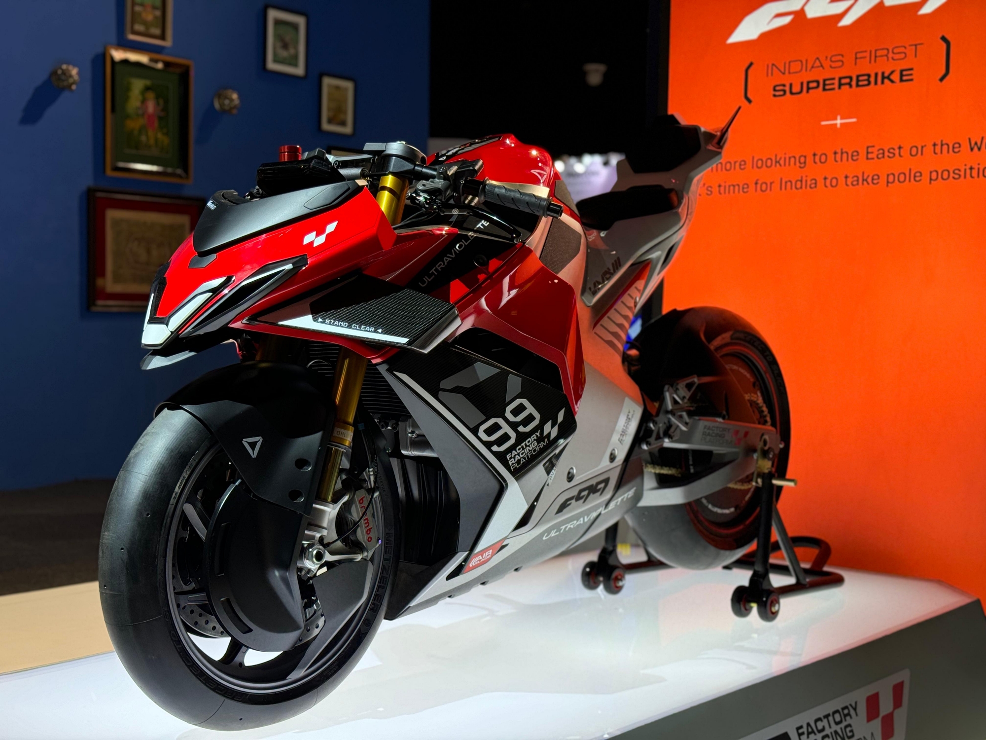 Ultraviolette unveils the F99 Factory Racing Platform - xBhp.com : The ...