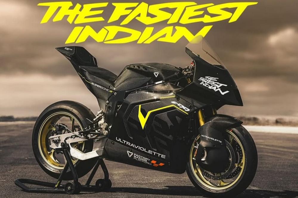 Ultraviolette F99 breaks the record for the fastest Indian motorcycle ...